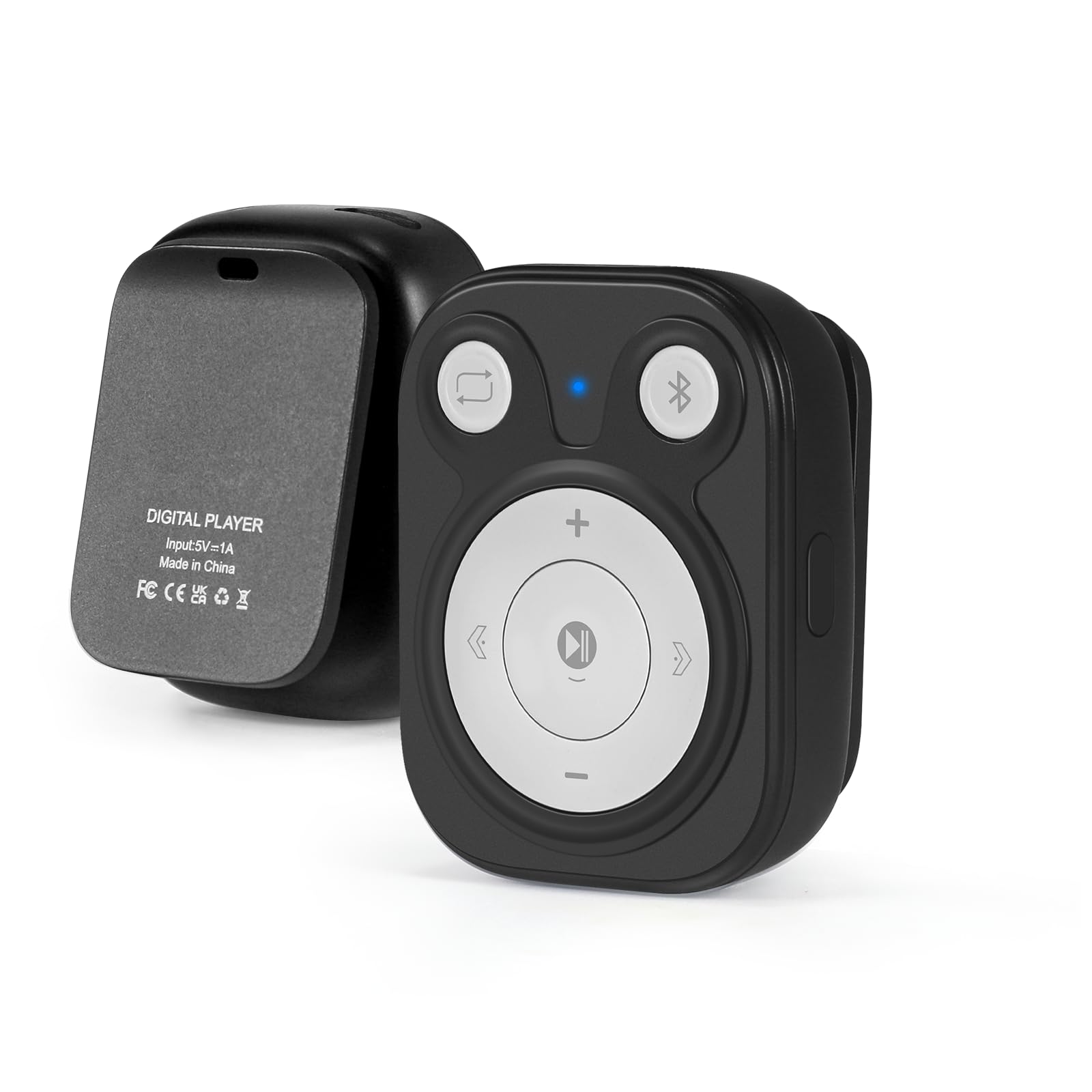 Amazon.com: Mini MP3 Player with Bluetooth 5.3:64GB Wireless MP3 with ...