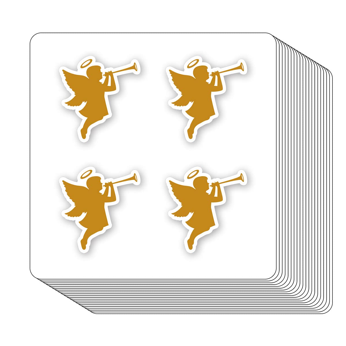 Amazon.com: Angel Stickers 1in for Scrapbooking, Arts, Craft, Kids DIY ...