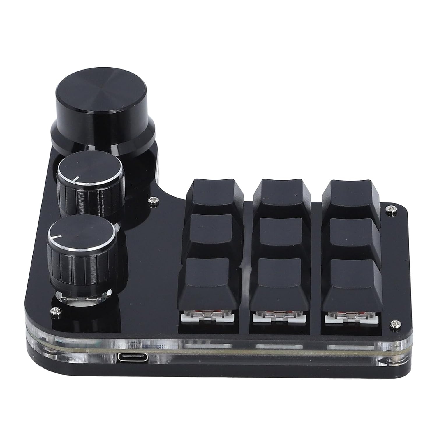 Amazon.in: Buy USB Mini Macro Mechanical Gaming Keyboard Programmable 9 ...