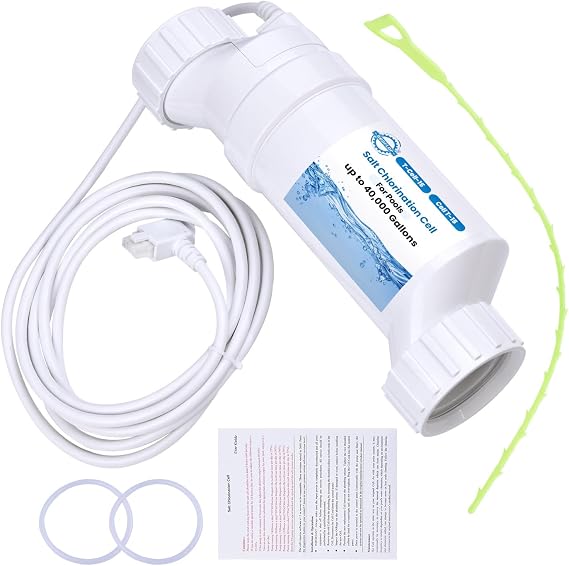 Amazon.com : Hodflop W3T-CELL-15 Salt ChIorination Cell up to 40,000 ...