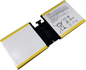 Amazon.com: IFRESEM Tablet Battery Replacement 7.66V 3411mAh for Microsoft Surface Go 1824 10 ...