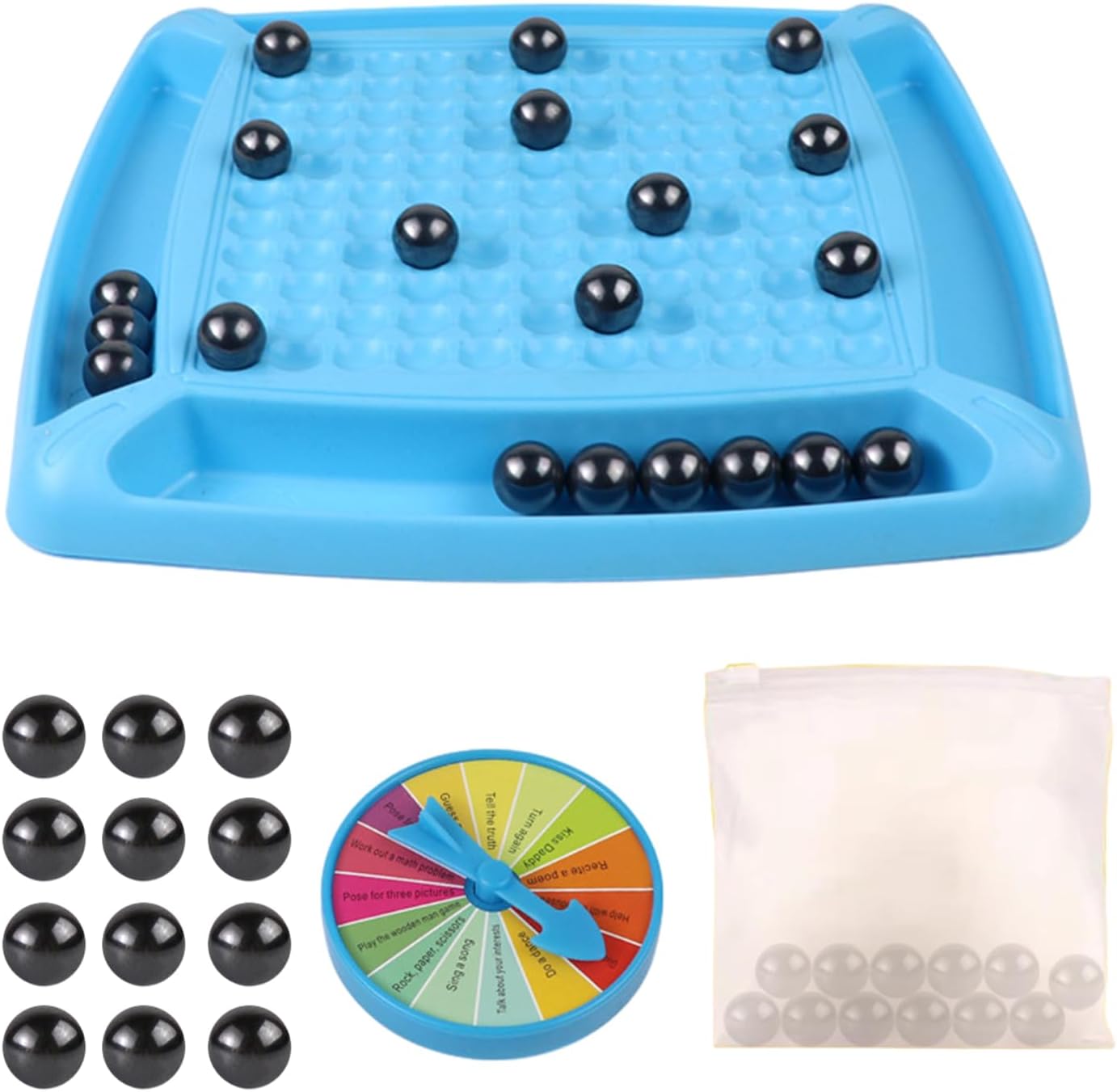 SOPTEC Magnetic Board Game,Multiplayer Magnetic Chess Educational Toy ...