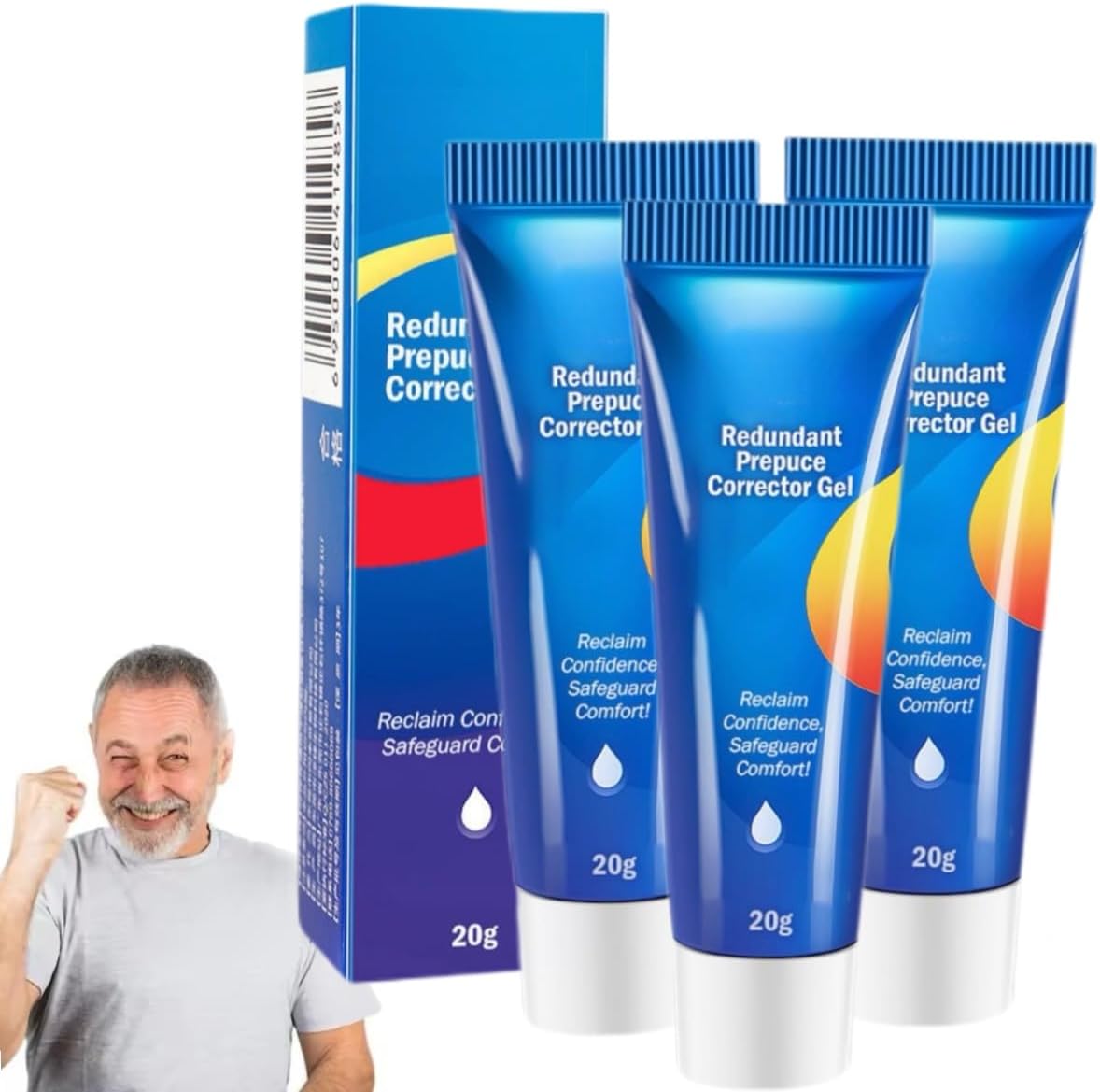 Gel per prepuzio ridondante, crema per fimosi per adulti, gel per ...