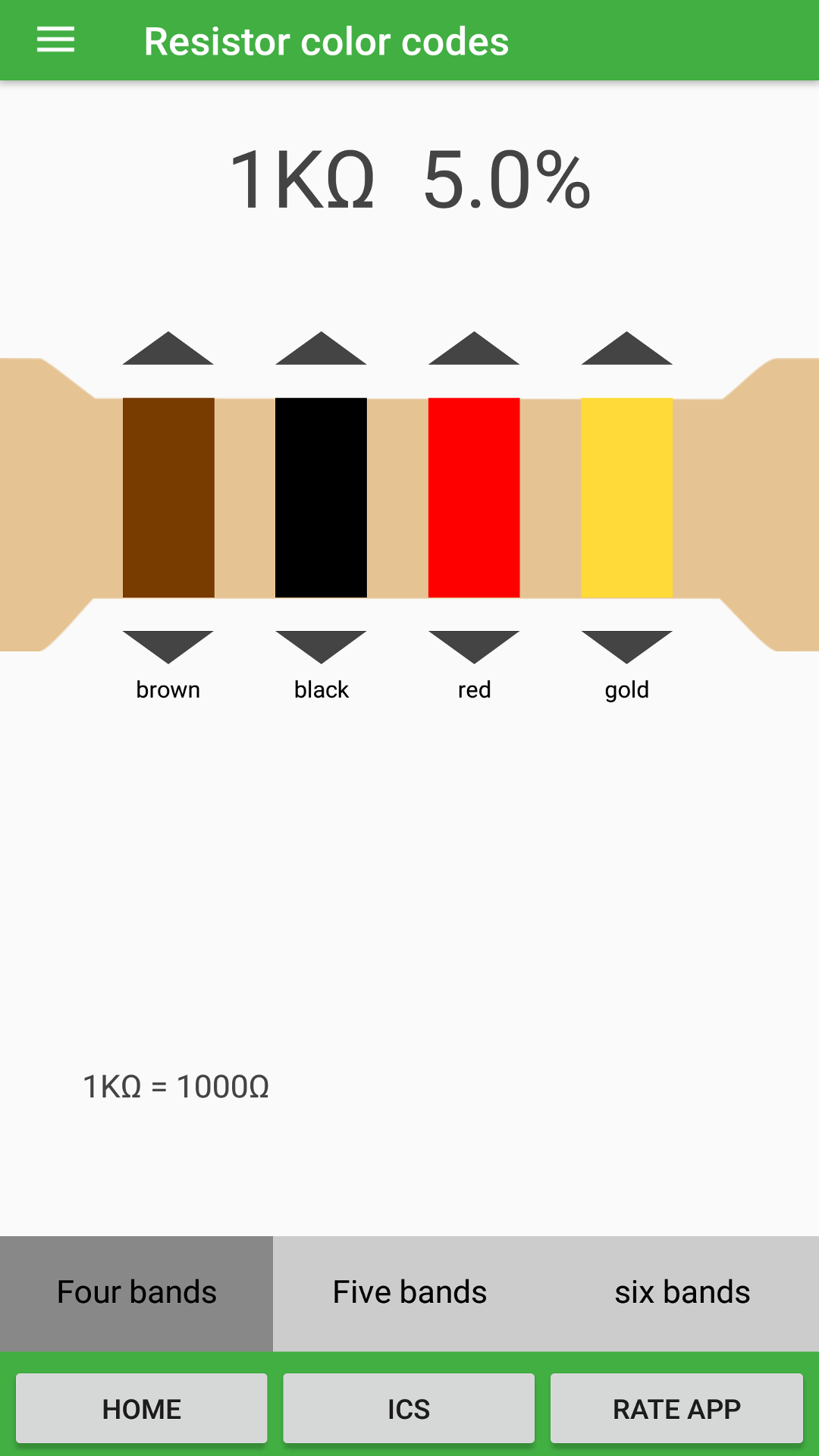 Electronics Toolkit - App on Amazon Appstore