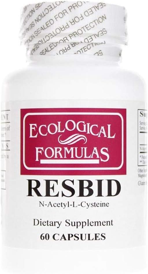 Amazon.com: Ecological Formulas Resbid 500 Mg, White, 60 Count : Health ...