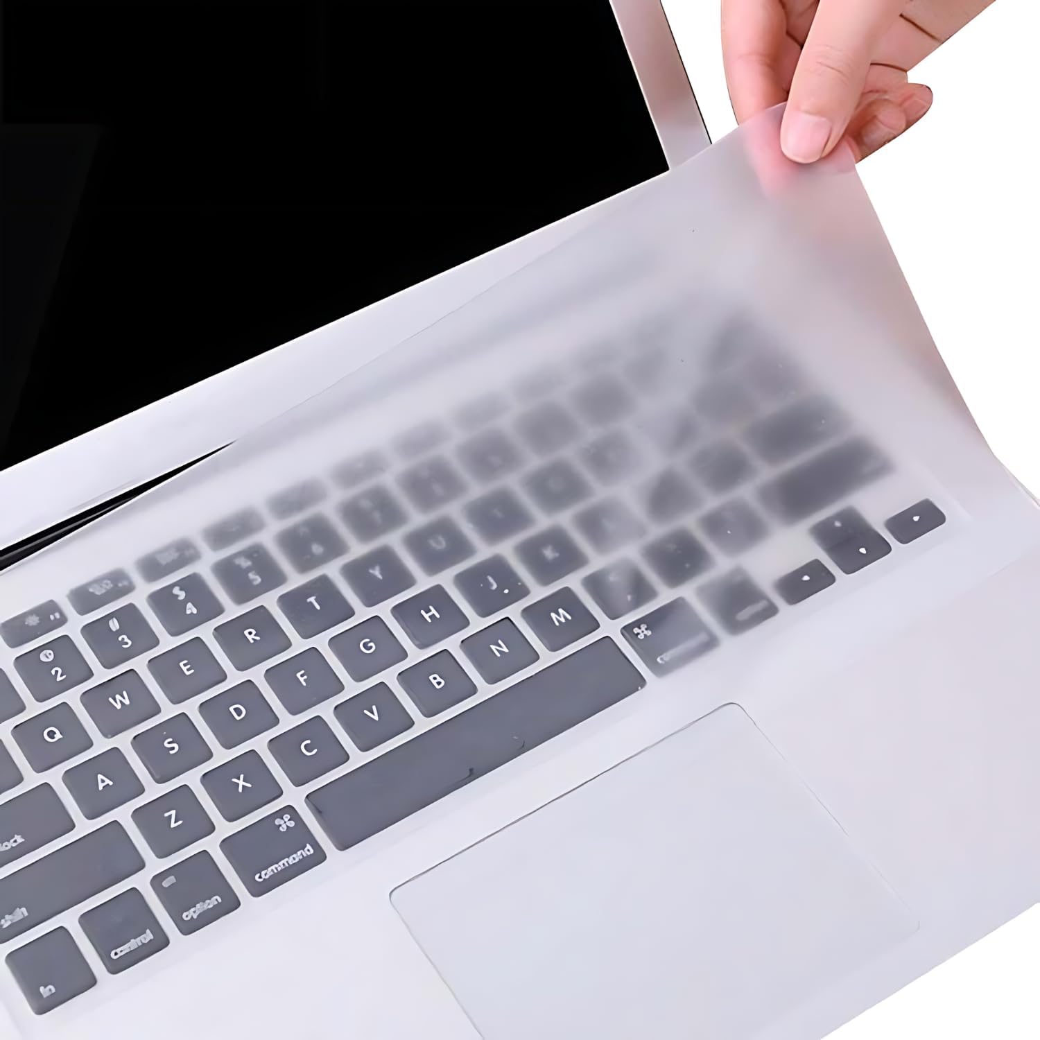 Universal Clear Waterproof Anti-Dust Silicone Keyboard Protector Cover ...