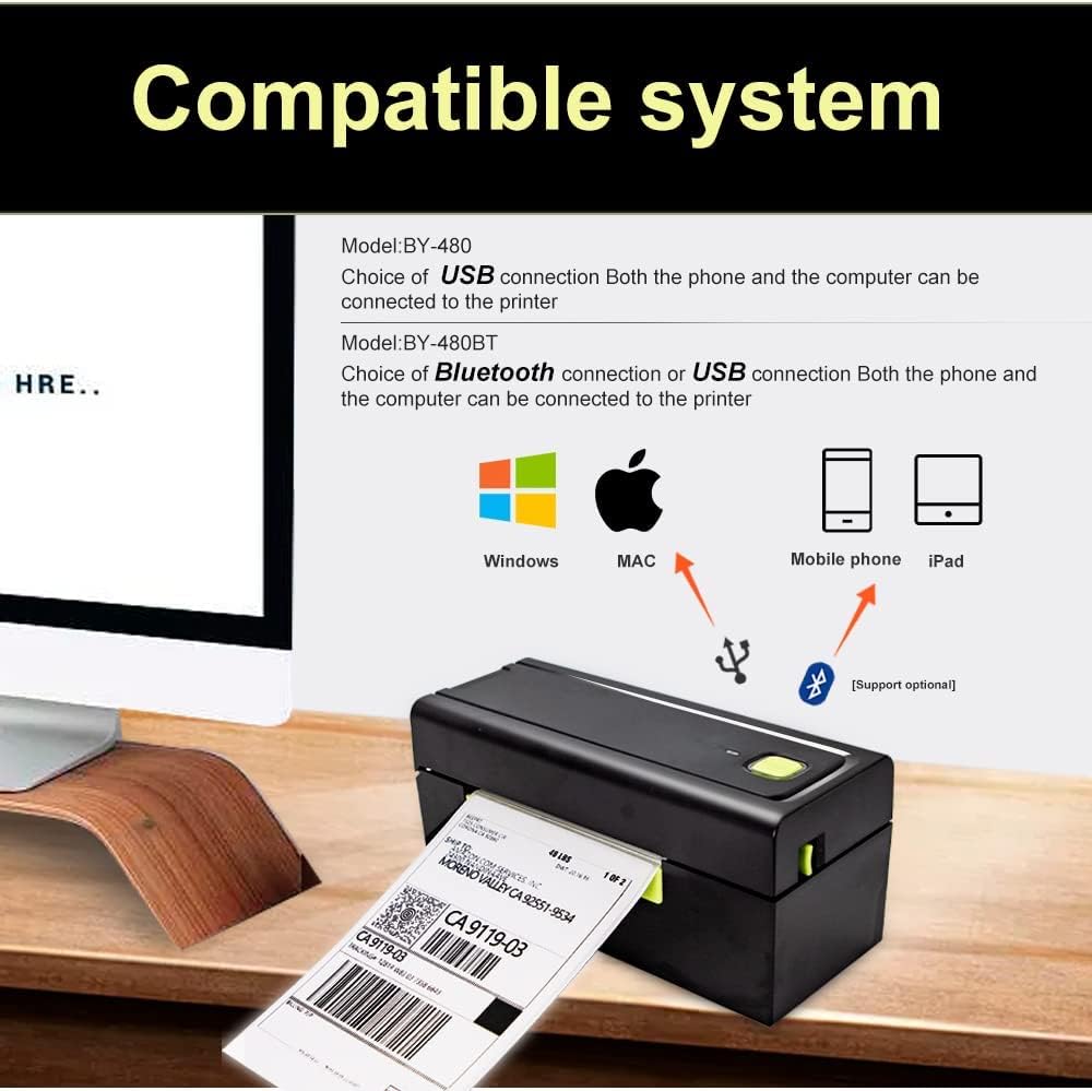 DODODUCK BY426BT Thermal Label Printer User Manual