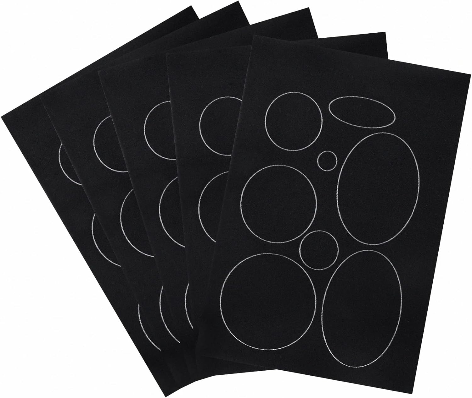 Amazon.com: 5 Sheets Puffer Down Jacket Repair Patch, 40Pcs Black Nylon ...