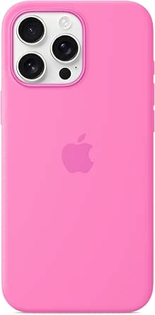Amazon.com: Apple iPhone 16 Pro Max Silicone Case with MagSafe and Camera Control: Lightweight ...