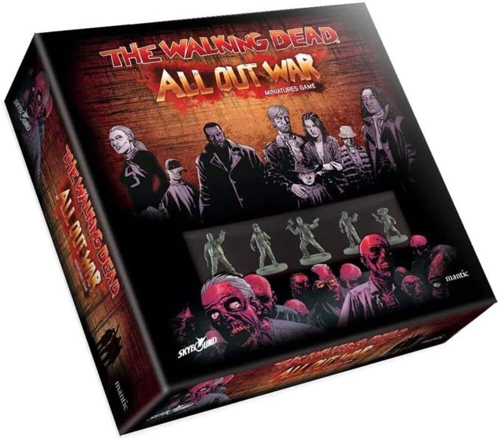 Mantic Games WD001 - Walking Dead - all Out War - Tabletop Zombie Game ...