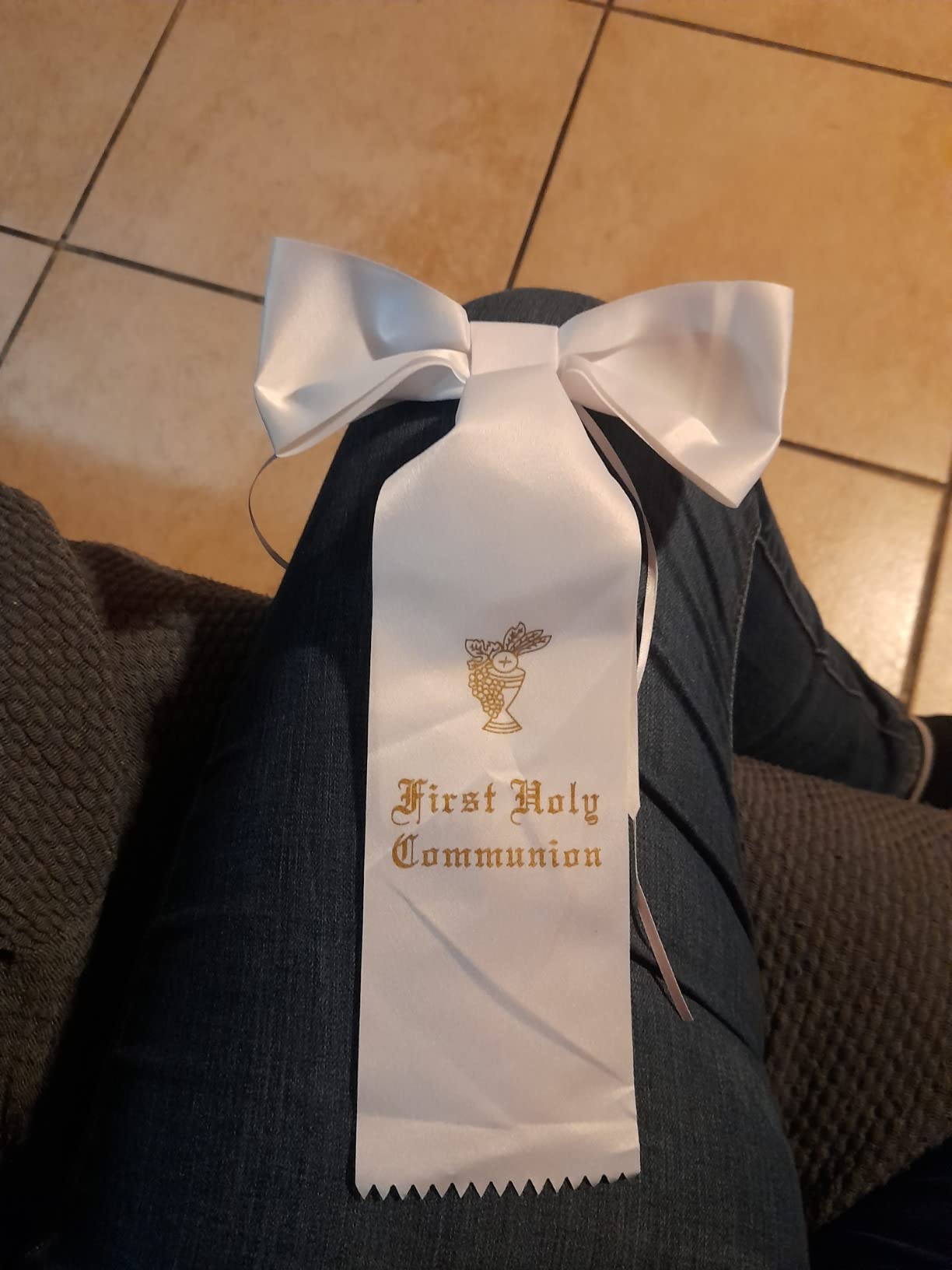 Amazon.com: Religious Gifts Catholic First Holy Communion 10 Inch White ...