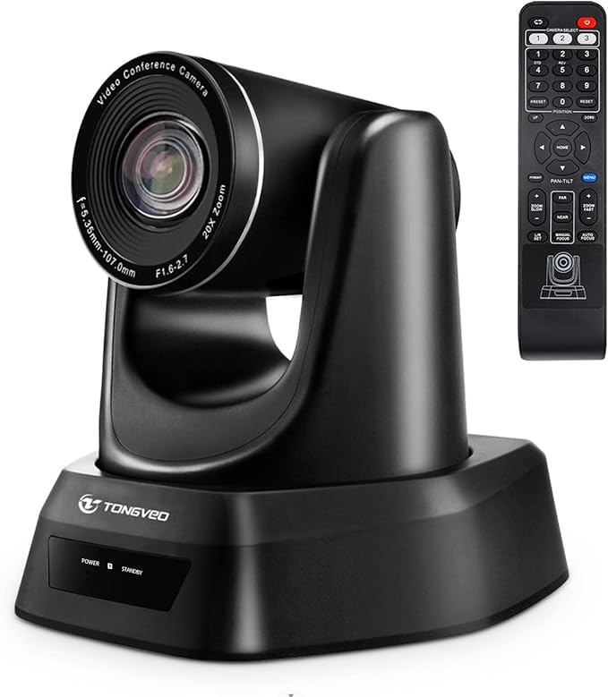 Amazon.com: TONGVEO 3X Optical Zoom PTZ Camera Video Conference USB ...