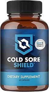 Amazon.com: Cold Sore Shield | Daily Cold Sore Supplement with L-Lysine ...