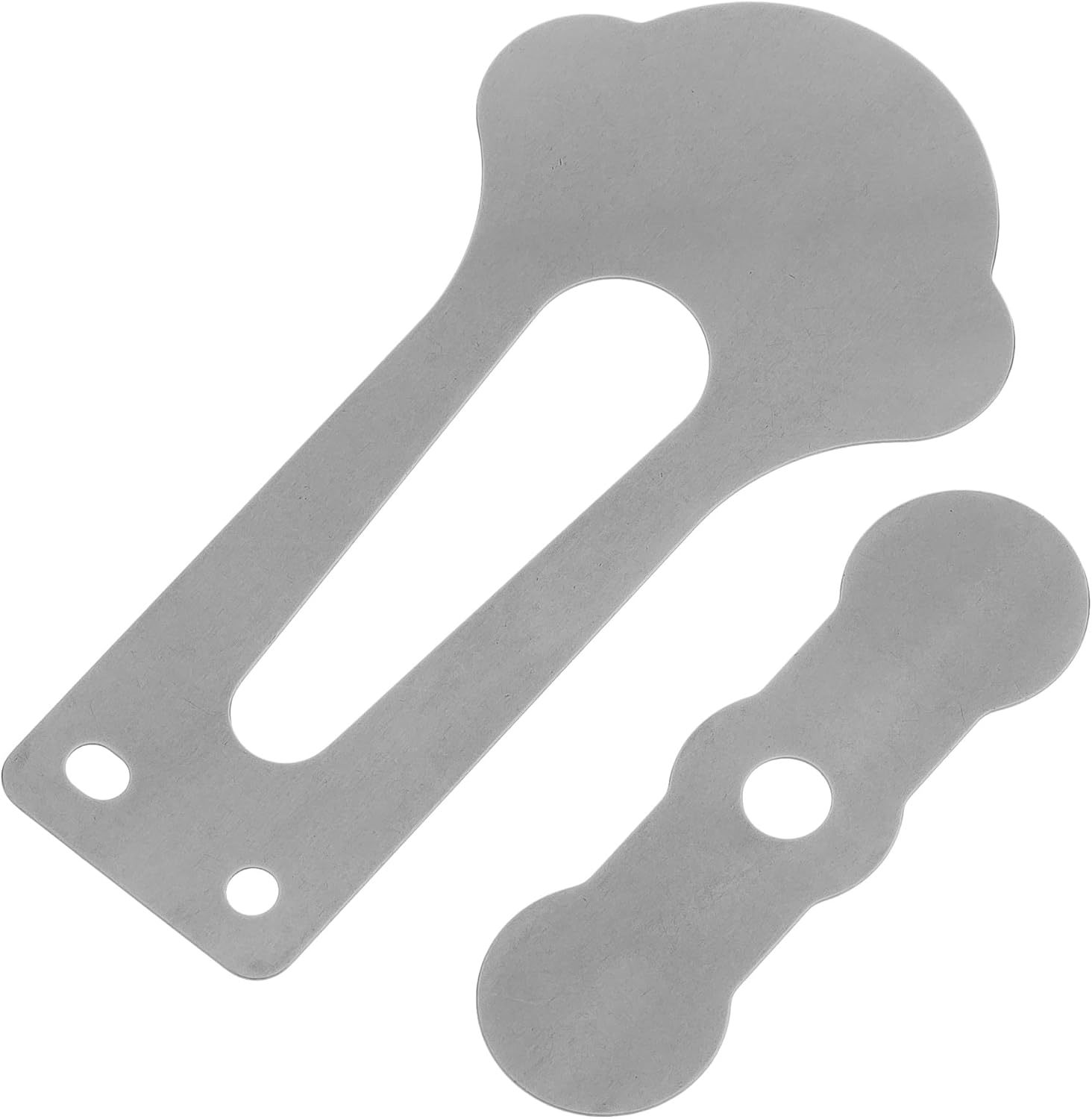 HALLMERS 2pcs Cast Steel Reed Valve Plates (79mm + 52mm) Air Compressor ...