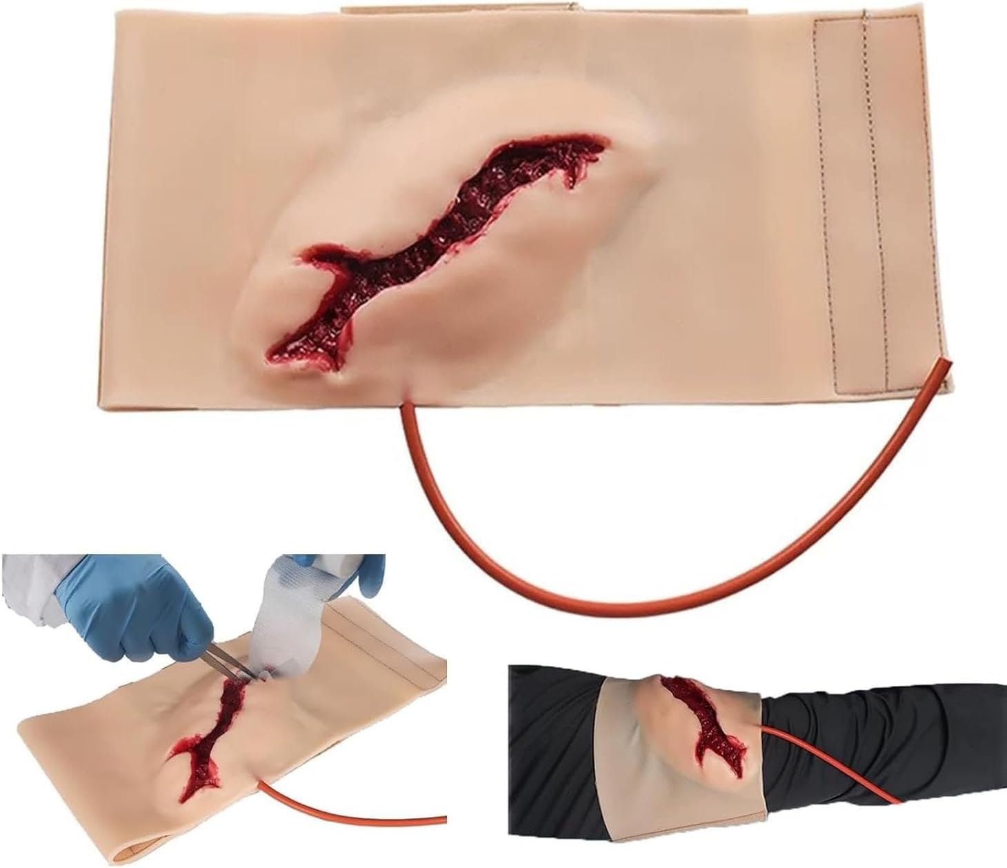 Wearable Leg Wound Hemostasis Control Model, Wound Packing Trainer ...