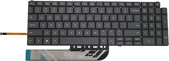 Sanj8 Backlit Keyboard for Dell Inspiron 3501/3502 / 3505 / P90F Laptop ...