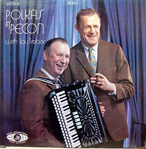Amazon.com: JOHNNY PECON POLKAS WITH LOU TREBAR vinyl record: CDs & Vinyl