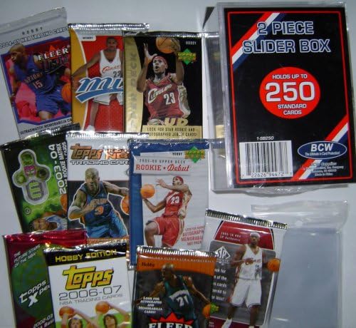 Basketball Card Pack Gift Set - Sports Cards Birthday or Christmas Lot ...