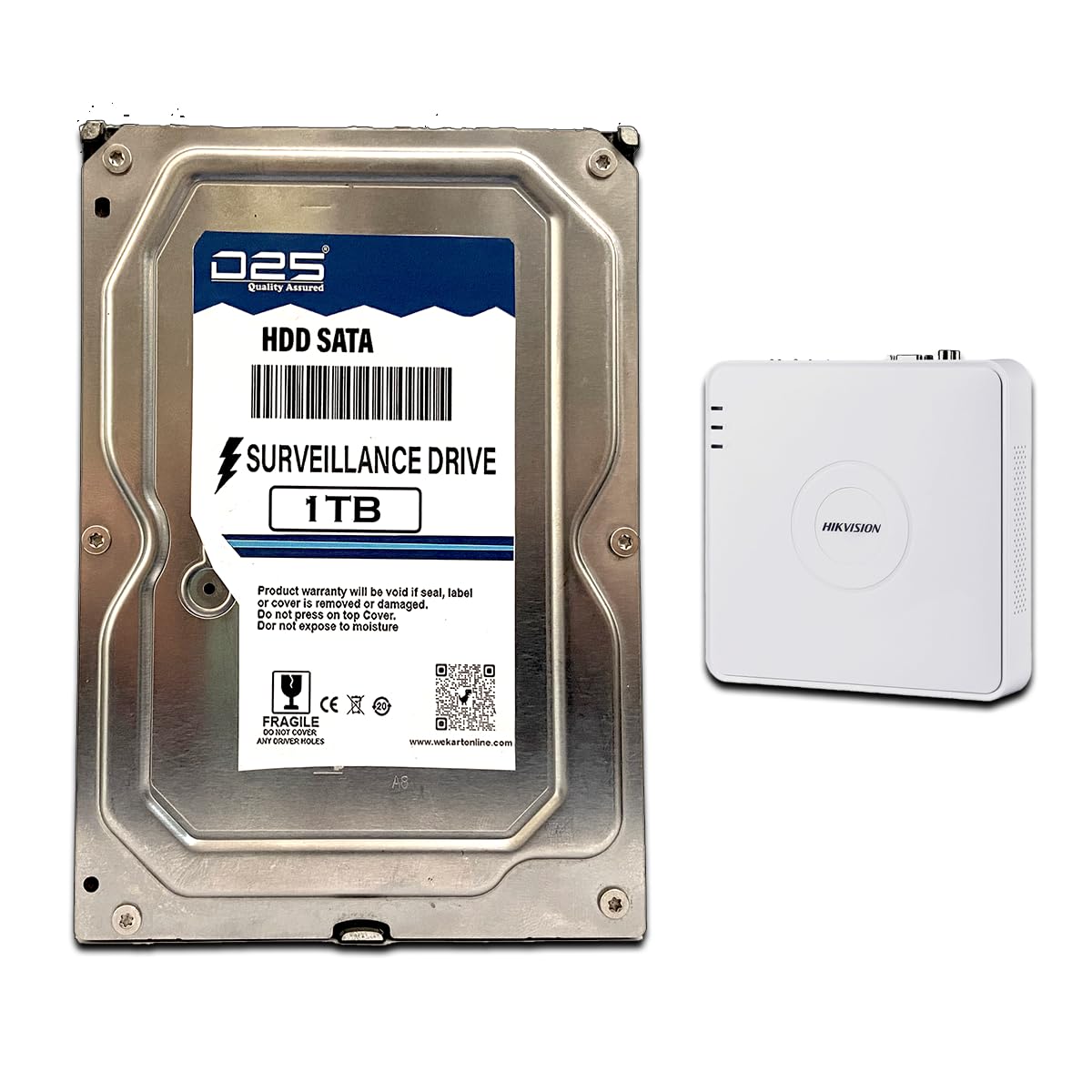 Amazon.in: Buy D25 Video 1TB Hard Disk for HIKVISION DS-7104HGHI-K1 4 ...