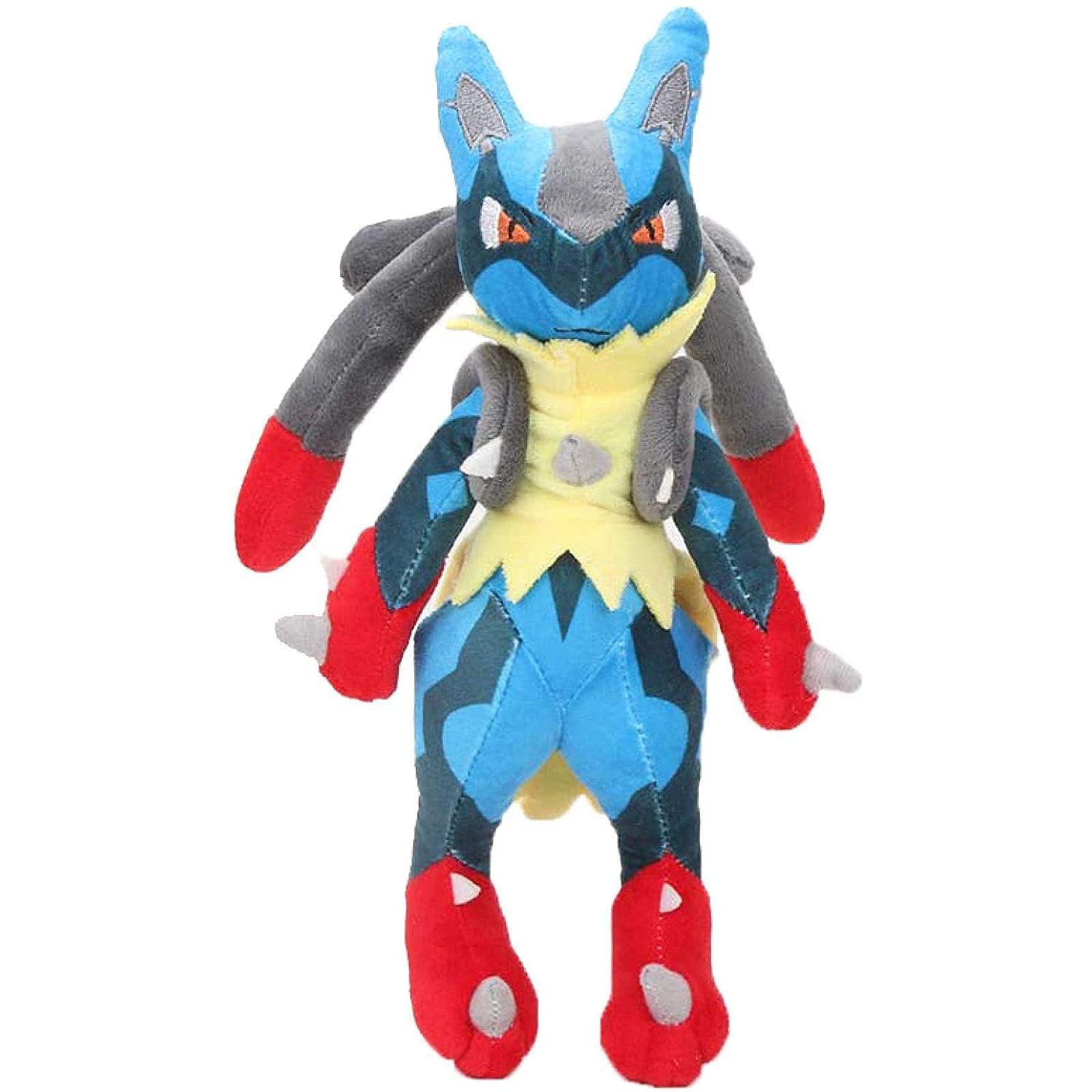Buy 28cm Pokemon Lucario Plush Doll Stuffed Toy Lucario Cute Mega ...