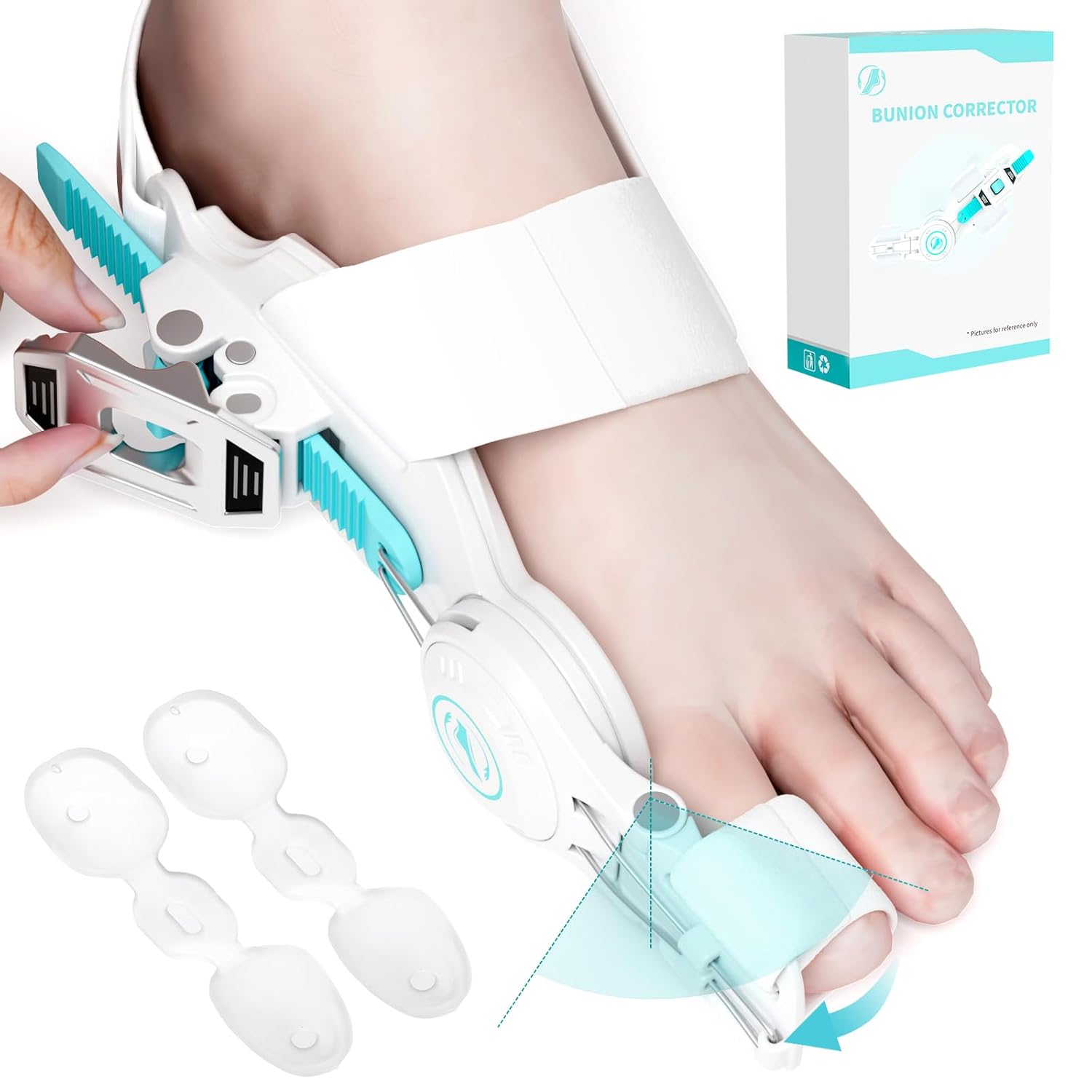 Amazon.com: Kutain Upgraded Bunion Corrector for Women & Men ...