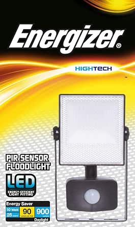 Energizer Projecteur LED 10 W 900 LM (90 LM par Watt), lumière du Jour ...