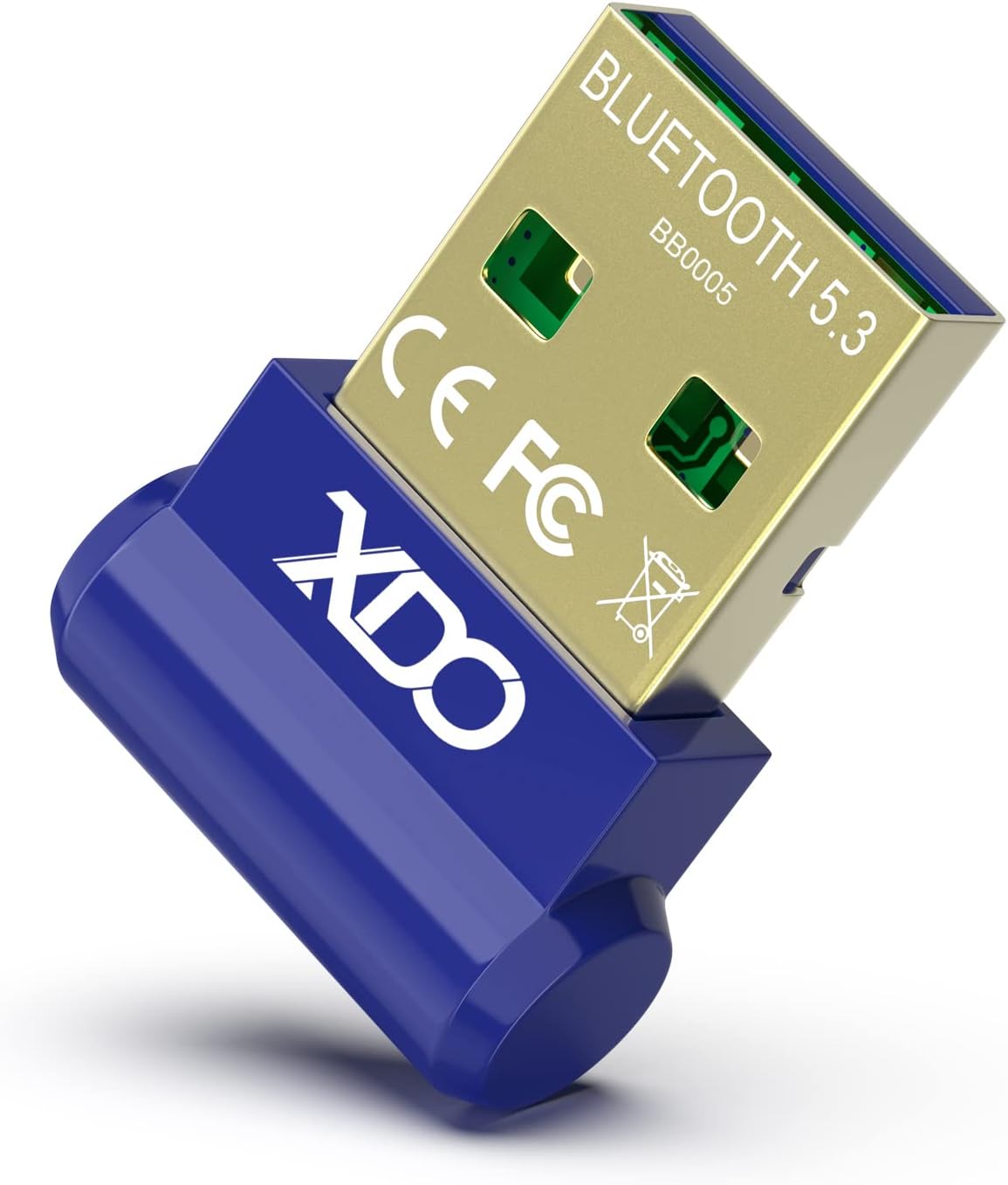 Amazon.com: USB Bluetooth 5.3 Adapter for Desktop PC, Real Plug & Play ...