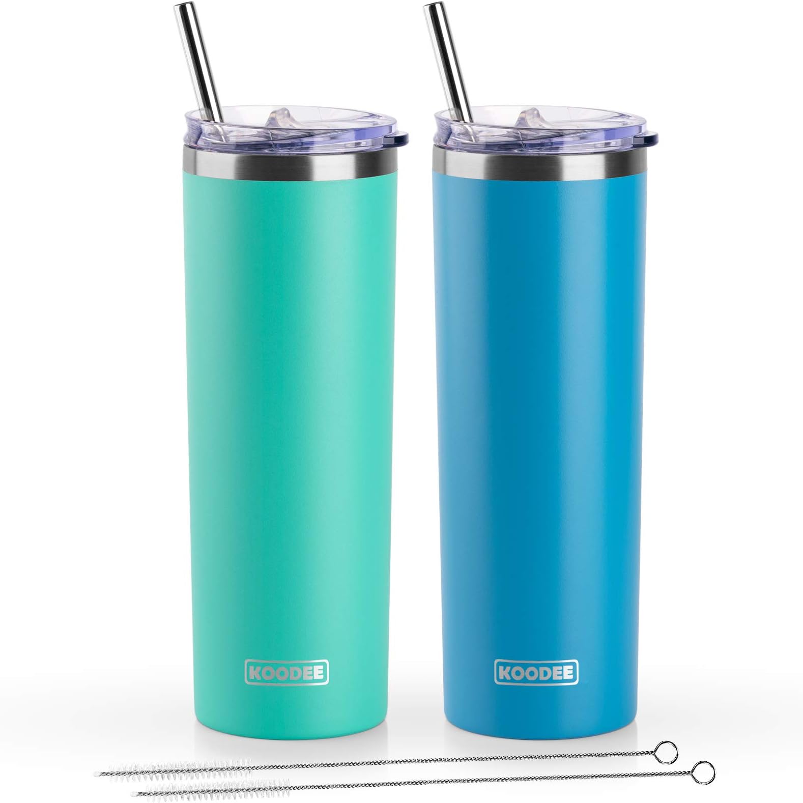 Amazon.com | 32 Oz Hospital Mug (2) with Teal Lids - Insulated Cold ...