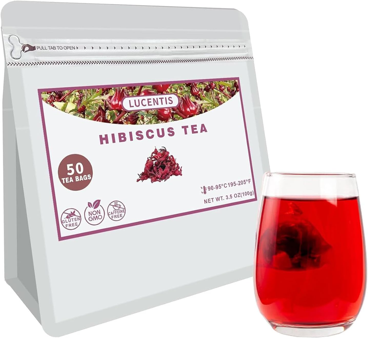 Amazon.com : Jamaica Té (Hibiscus Tea) - 25 Tea Bags - Vegan, 100% ...