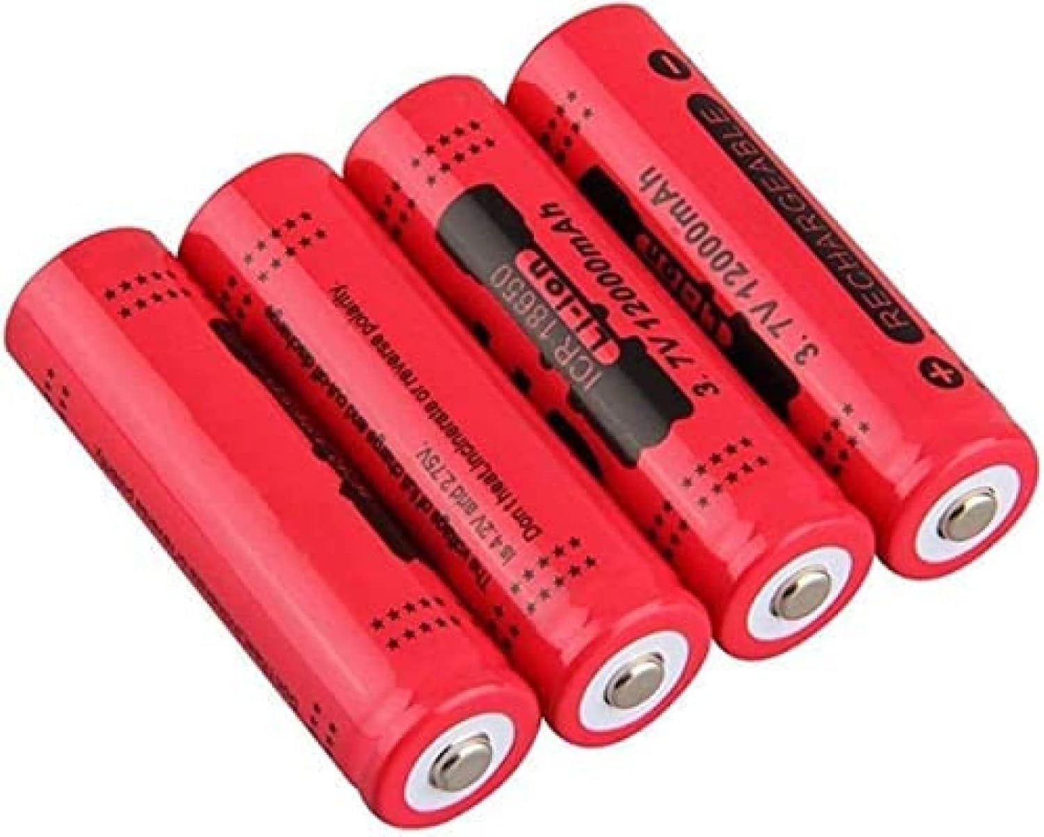 18650 3.7 V 12000 mAh Batería recargable Pilas portátiles Powerbank ...
