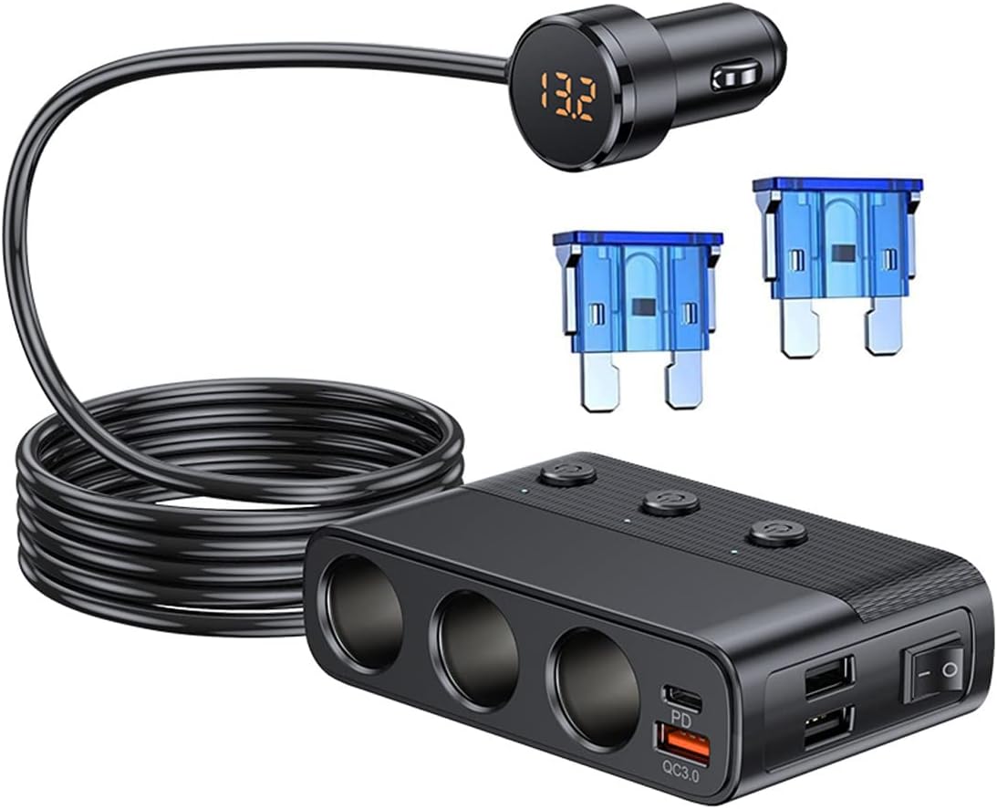 iGreely USB Cigarette Lighter Adapter - USB A Male to 12V Car Cigarette ...