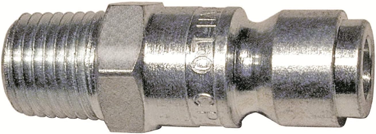 Amflo CP7 Plug, 3/8" TF, 1/4" MNPT, Steel: Gas Welding Equipment ...