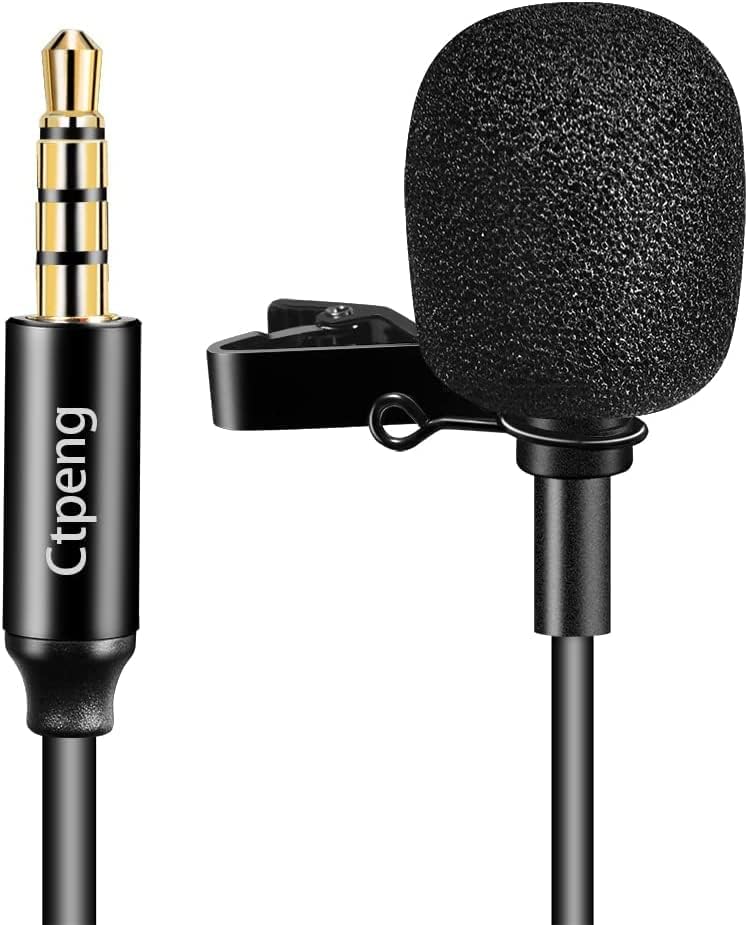 Movo LV1-USB Lavalier Microphone for Computer, Lapel Microphone for ...