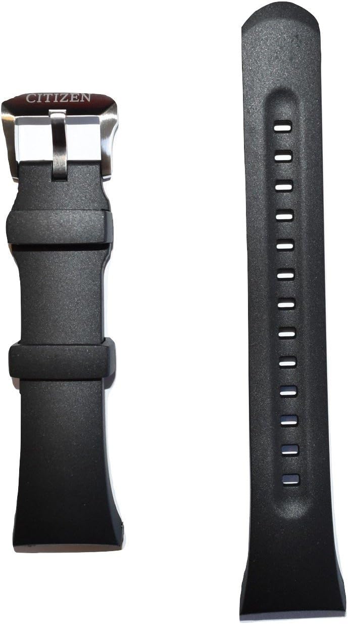 Amazon.com: Correa de goma negra original de Citizen Promaster Diver ...
