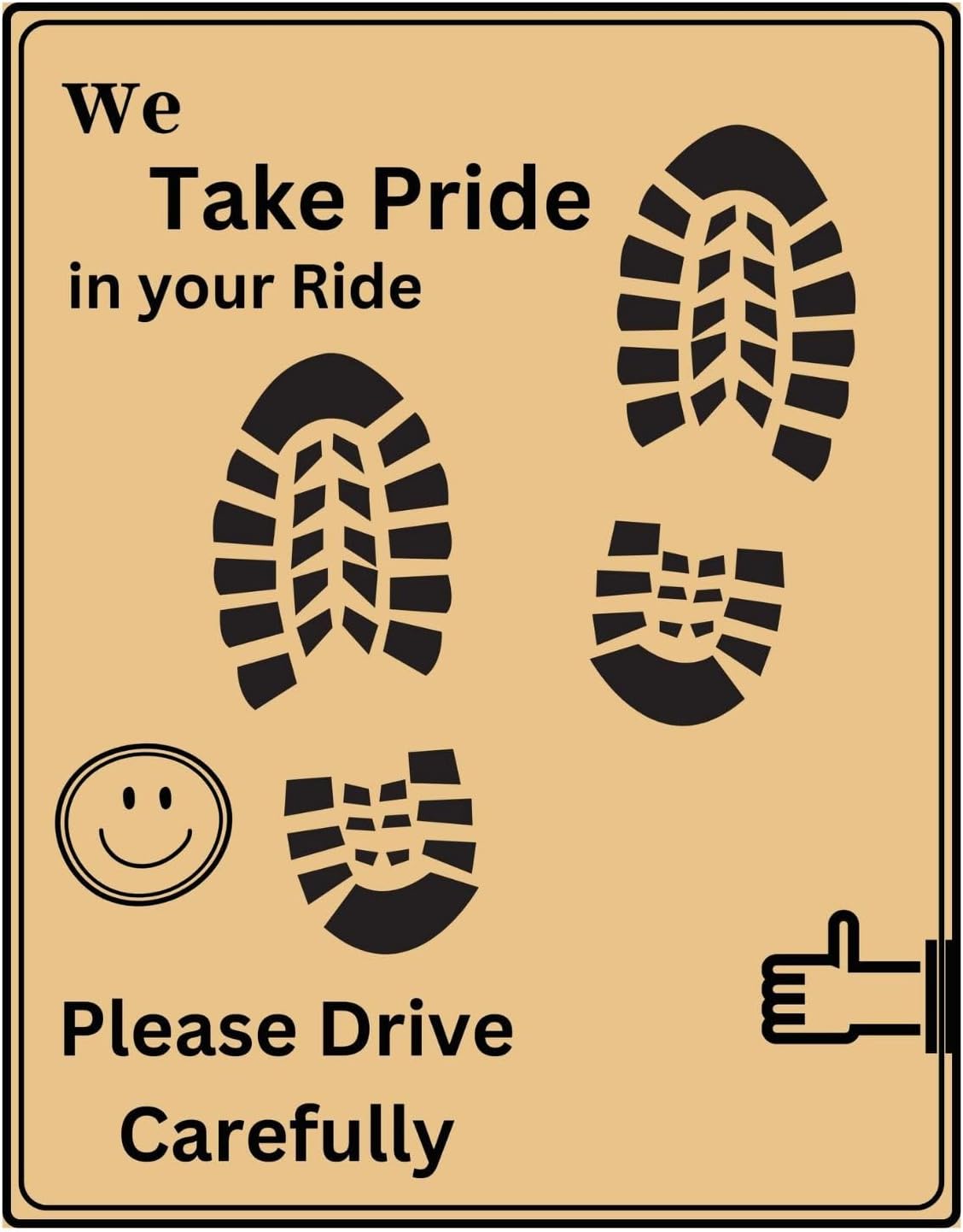 Car Paper Foot Mat Paper for Car Mat Paper Floor Mats with Cute ...