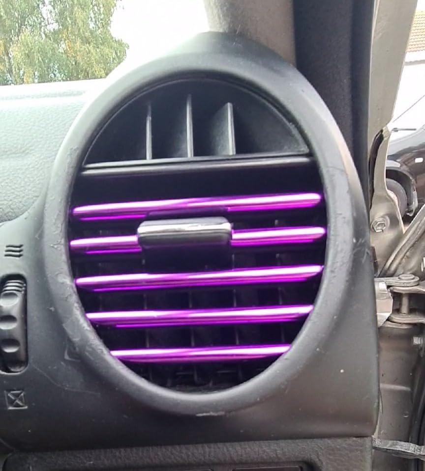 Jagowa 20PCS Car Air Outlet Trim Strip Car Interior Decoration Air ...