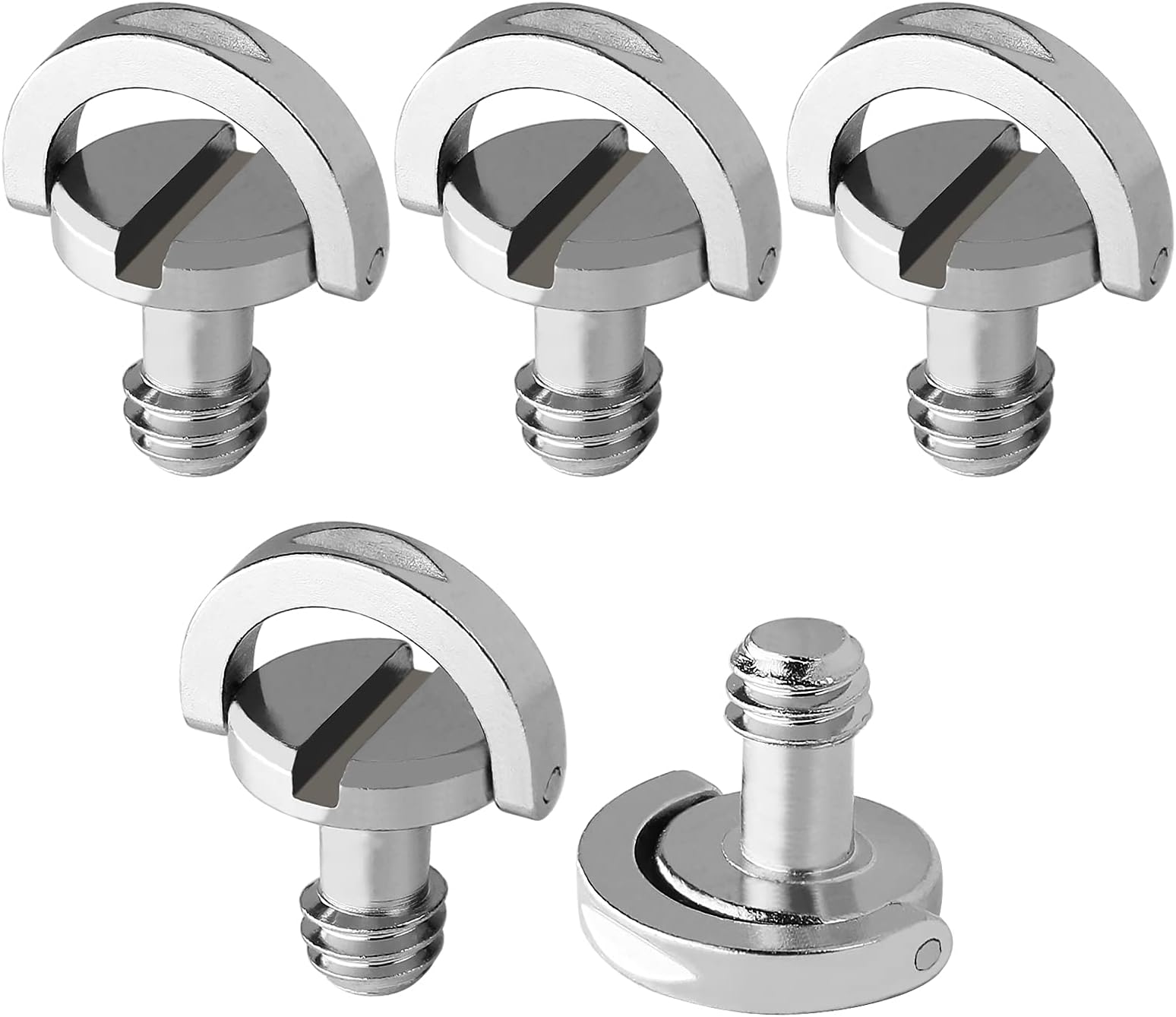 Amazon.com : Frgyee 1/4" Camera Screws, D-Ring Hinged Screw Quick ...