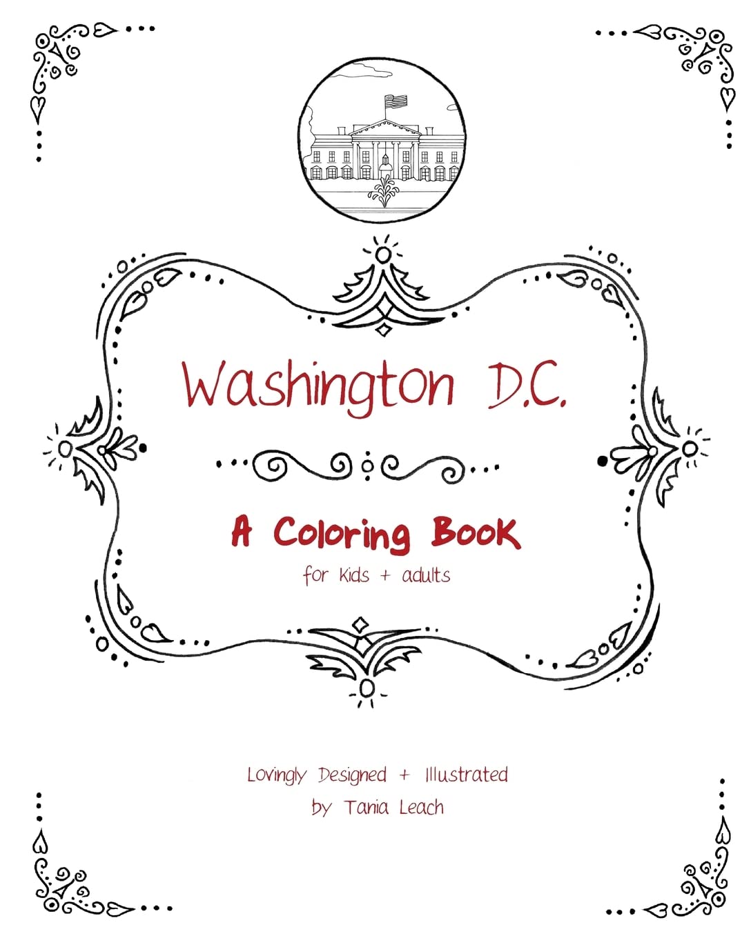 Amazon.com: Washington D.C.: A Coloring Book for kids and adults ...