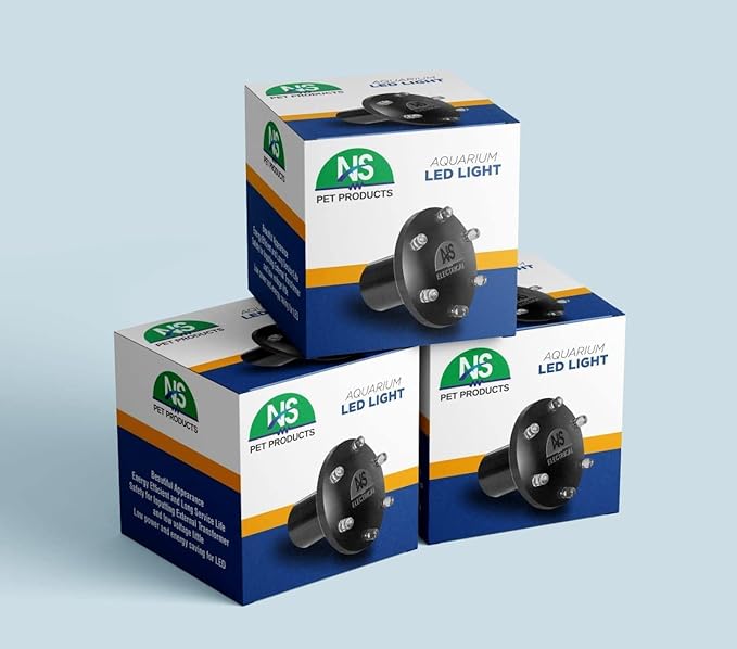 NS Plastic Aquarium Led Light For Fish Tank Aquarium Bowl Flexiblenano ...