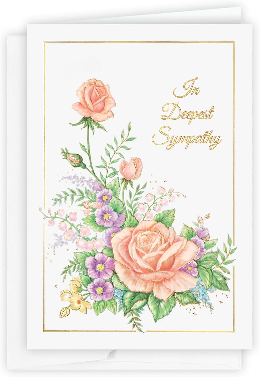 Amazon.com : The Gallery Collection, 1 Count Card Pack, Sympathy Card ...