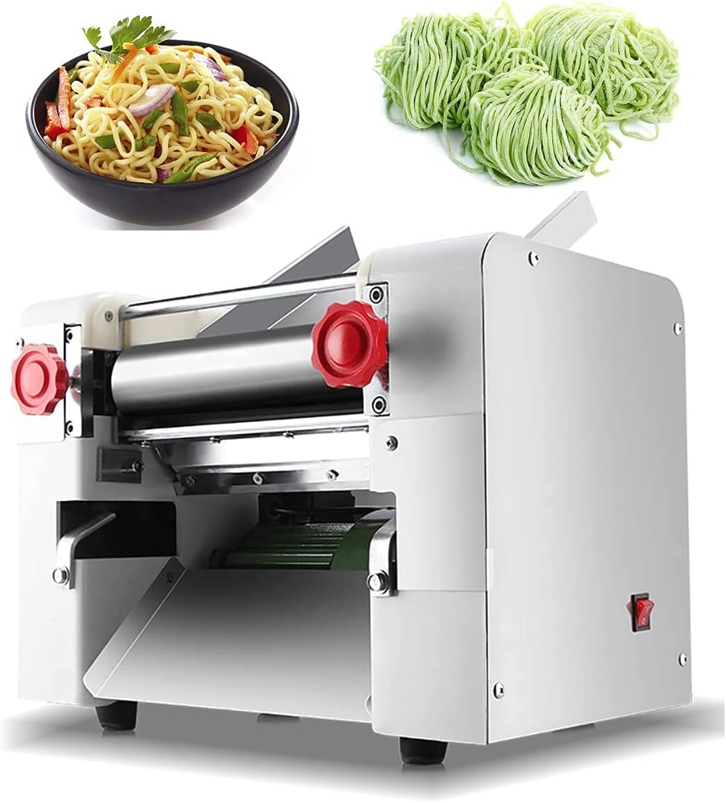 Amazon.com: NEWTRY 1500W Electric Commercial Pasta Maker Machine ...