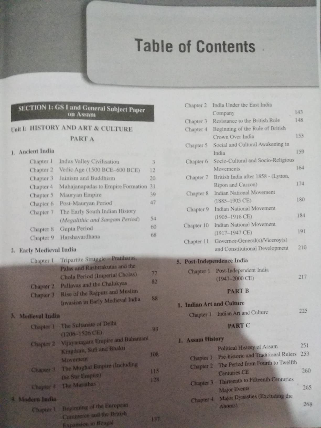 Buy General Studies Manual for Assam Civil Services Examination ...