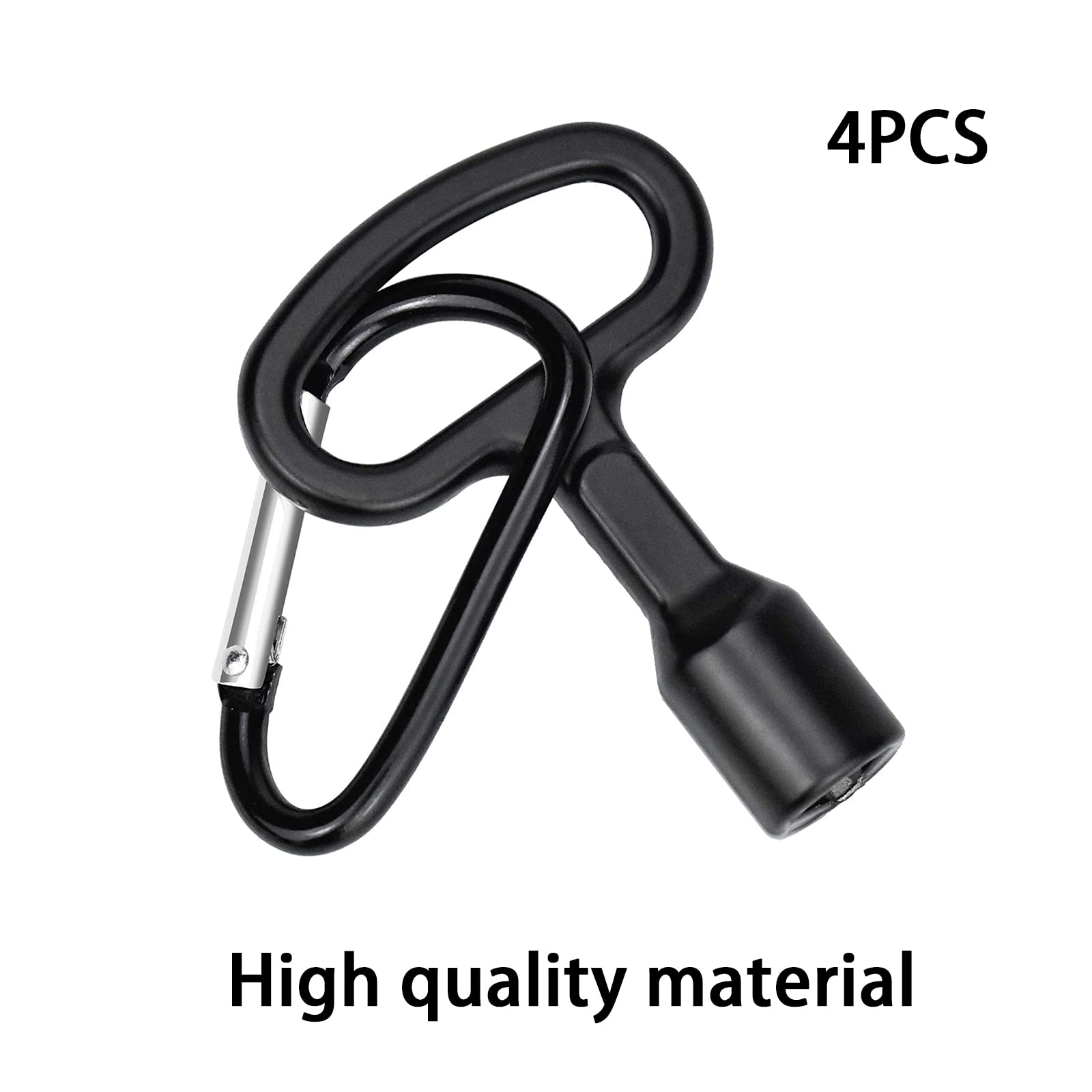 Srup Set of 4 9 mm Metal Triangle Keys, Triangle Key with Buckle ...