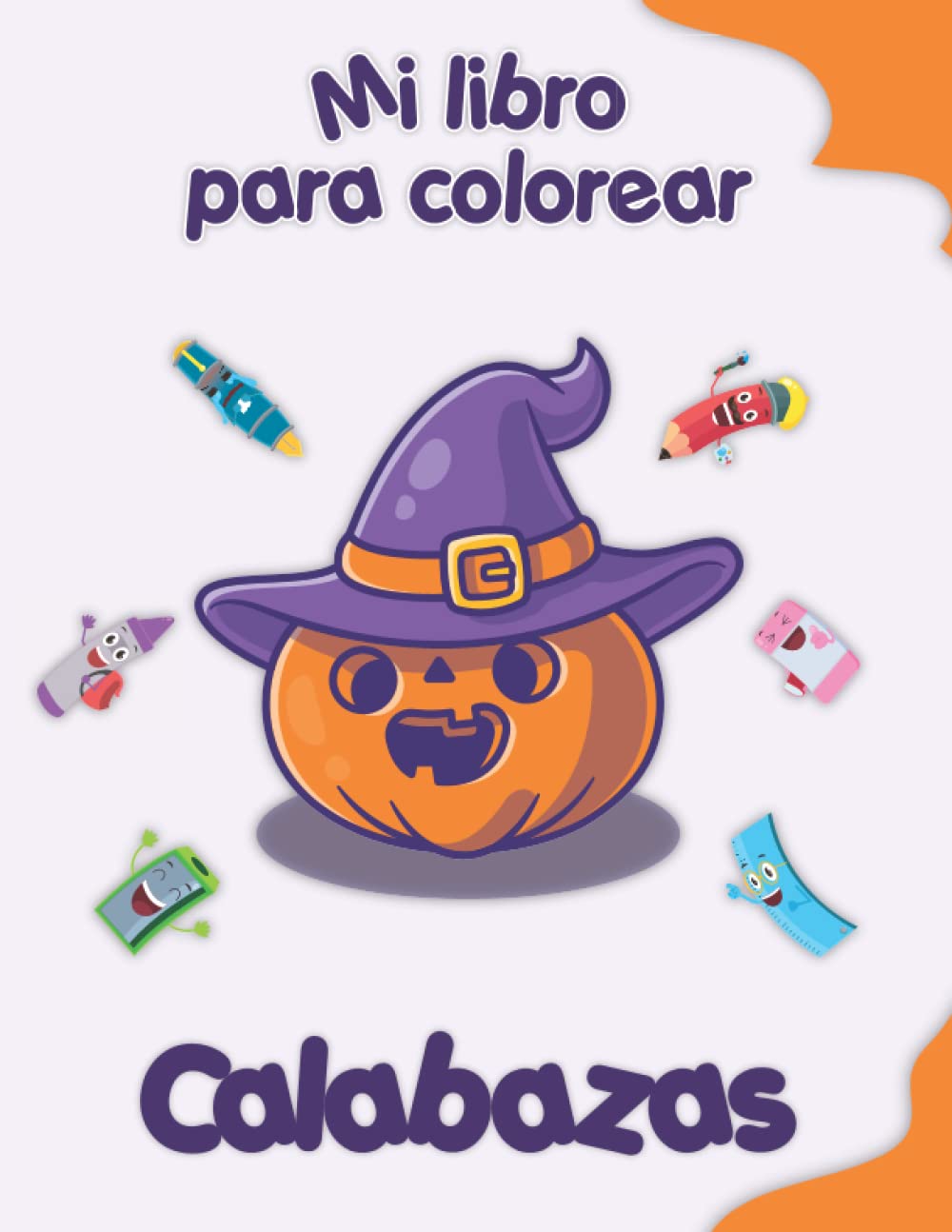 Buy Mi libro para colorear sobre Calabazas: Dibujos para colorear de ...