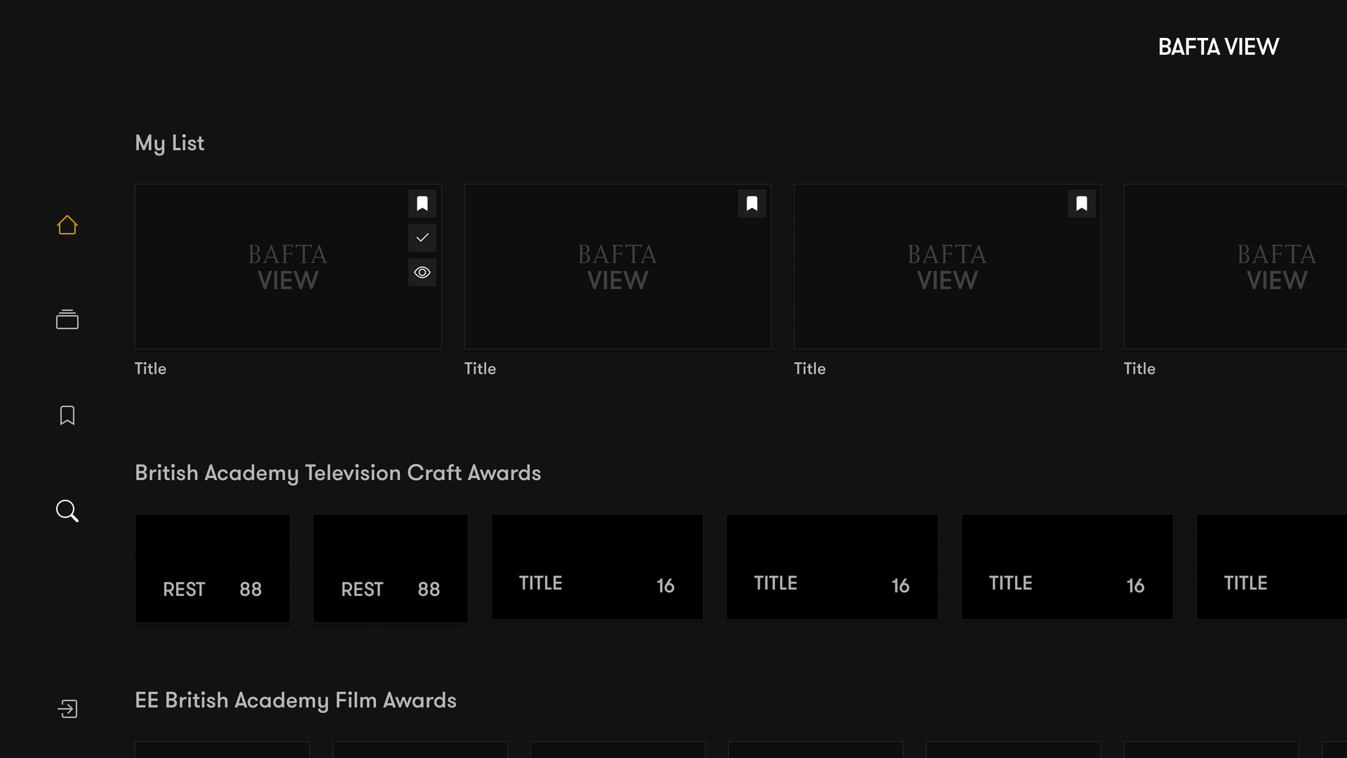 BAFTA View - App on the Amazon Appstore