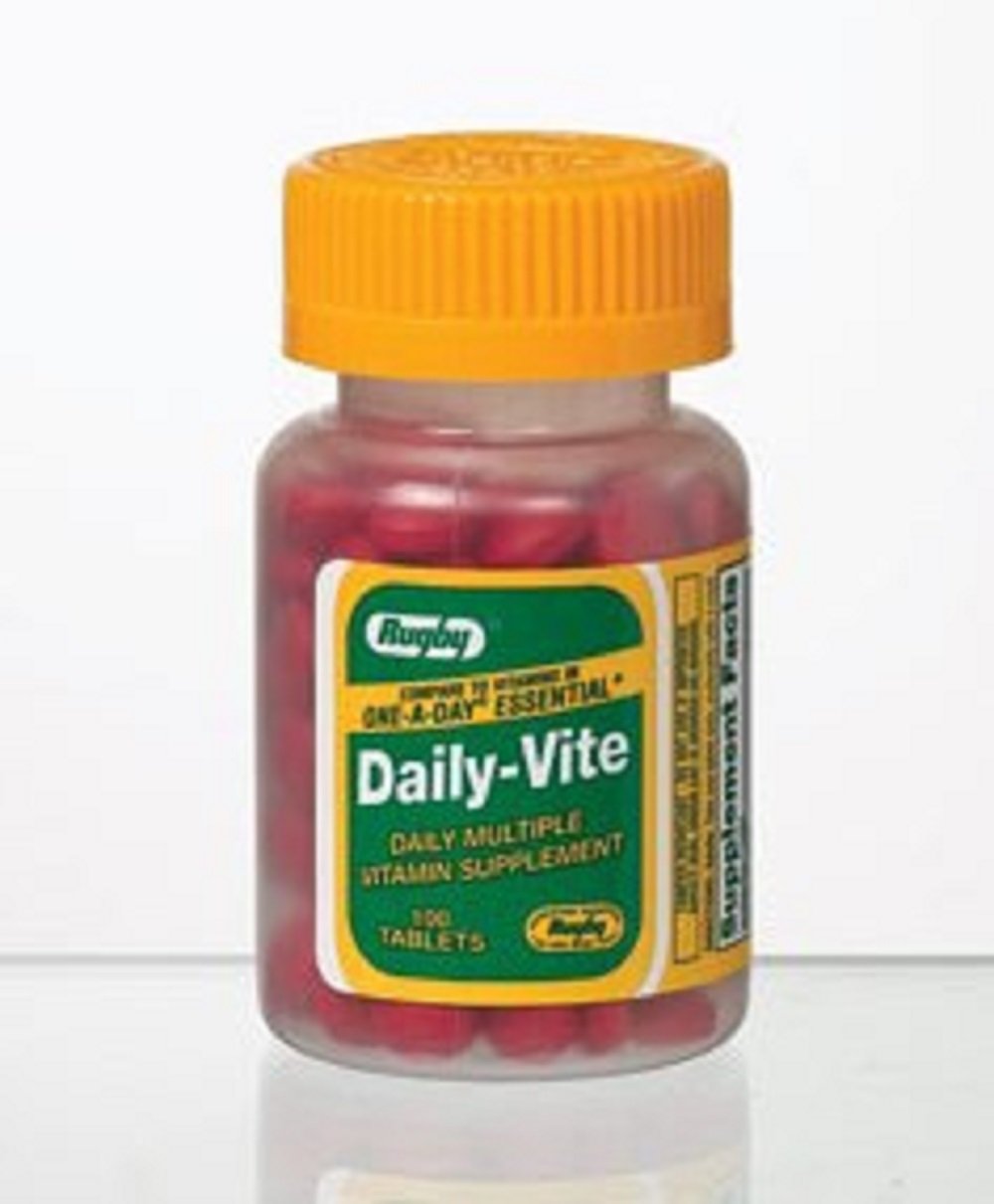 Amazon.com: Daily-Vite - Multivitamin Supplement - 3000 IU / 60 mg ...