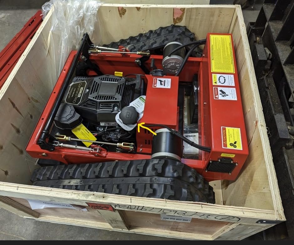 $123/mo - Finance Robotic Remote Controlled Mower and S plow Kohler 8hp ...