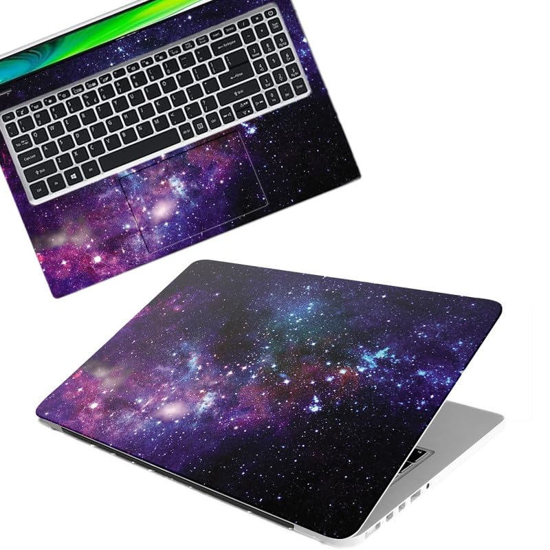Galaxsia Space D6 Full Body Vinyl Laptop Skin/Sticker/Cover Upto 15.6 ...