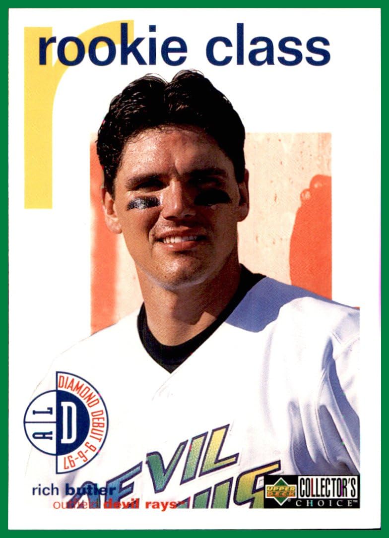1998 Collector's Choice #432 Rich Butler RC TAMPA BAY DEVILS RAYS ...