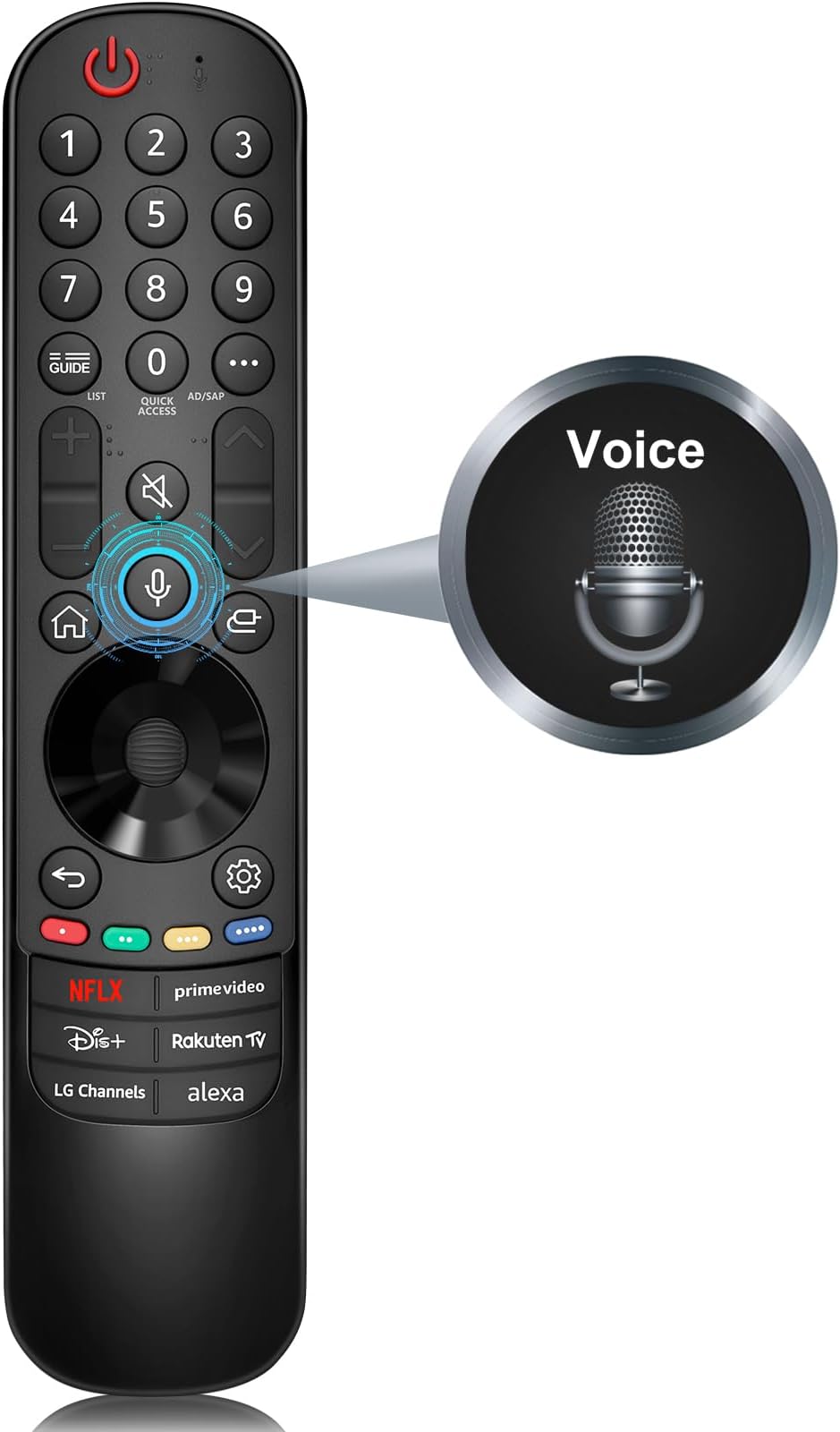 Neu 2023 Original Magic Fernbedienung Für LG Smart TVs OLED Evo Z3 G3 C3 B3 OLED mit Stimme und ...